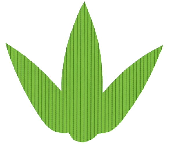 島田昌 バラン W-25 三枚笹 特小(2000枚) – 株式会社 島田昌